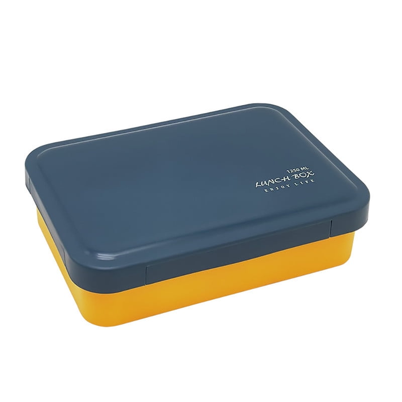 1250 ml, lunch box, bread box, with compartments for fork and spoon ...