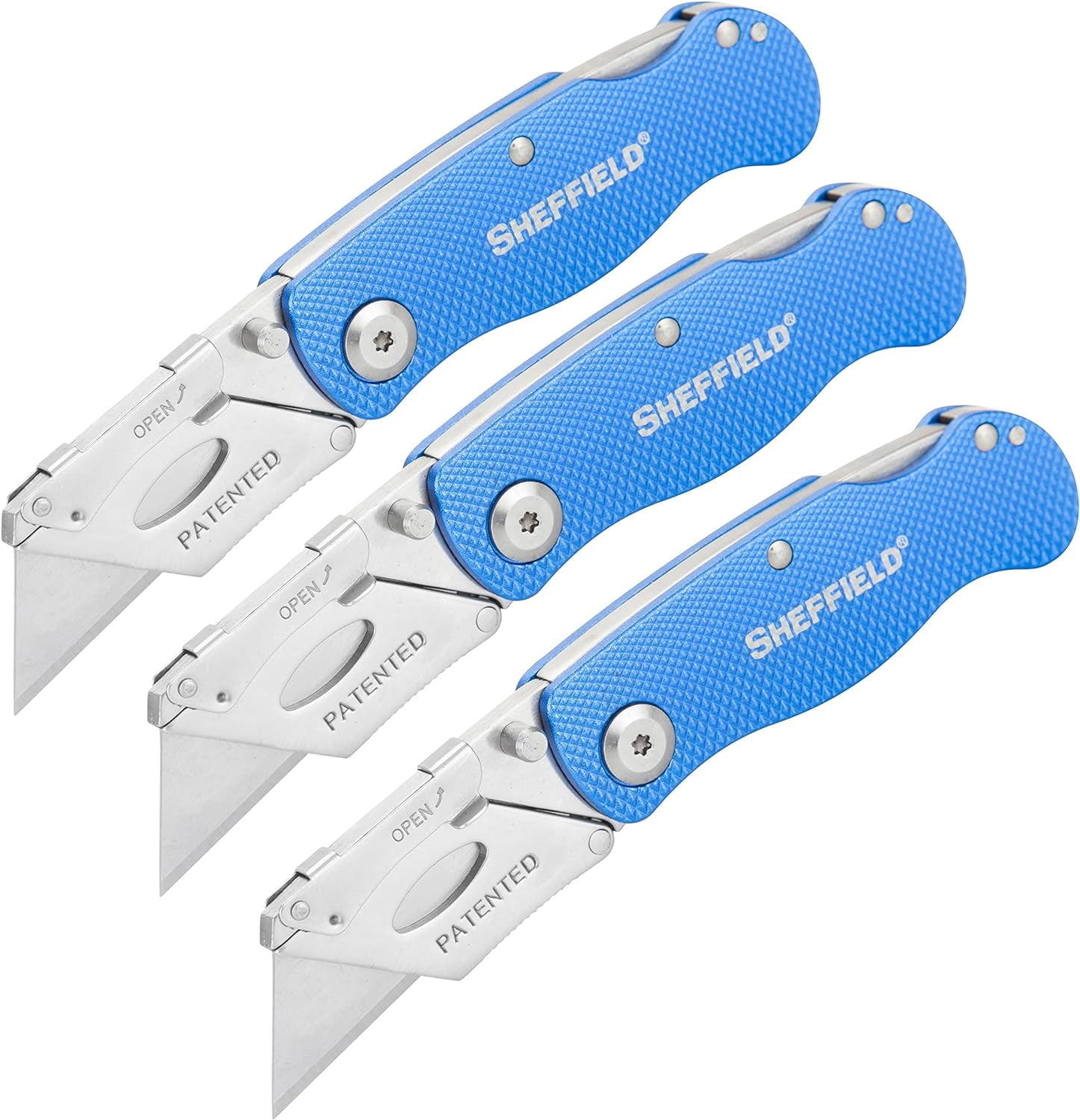 12514 Folding Utility Knife 3 Pack,Stocking Stuffers, Gifts for Men ...