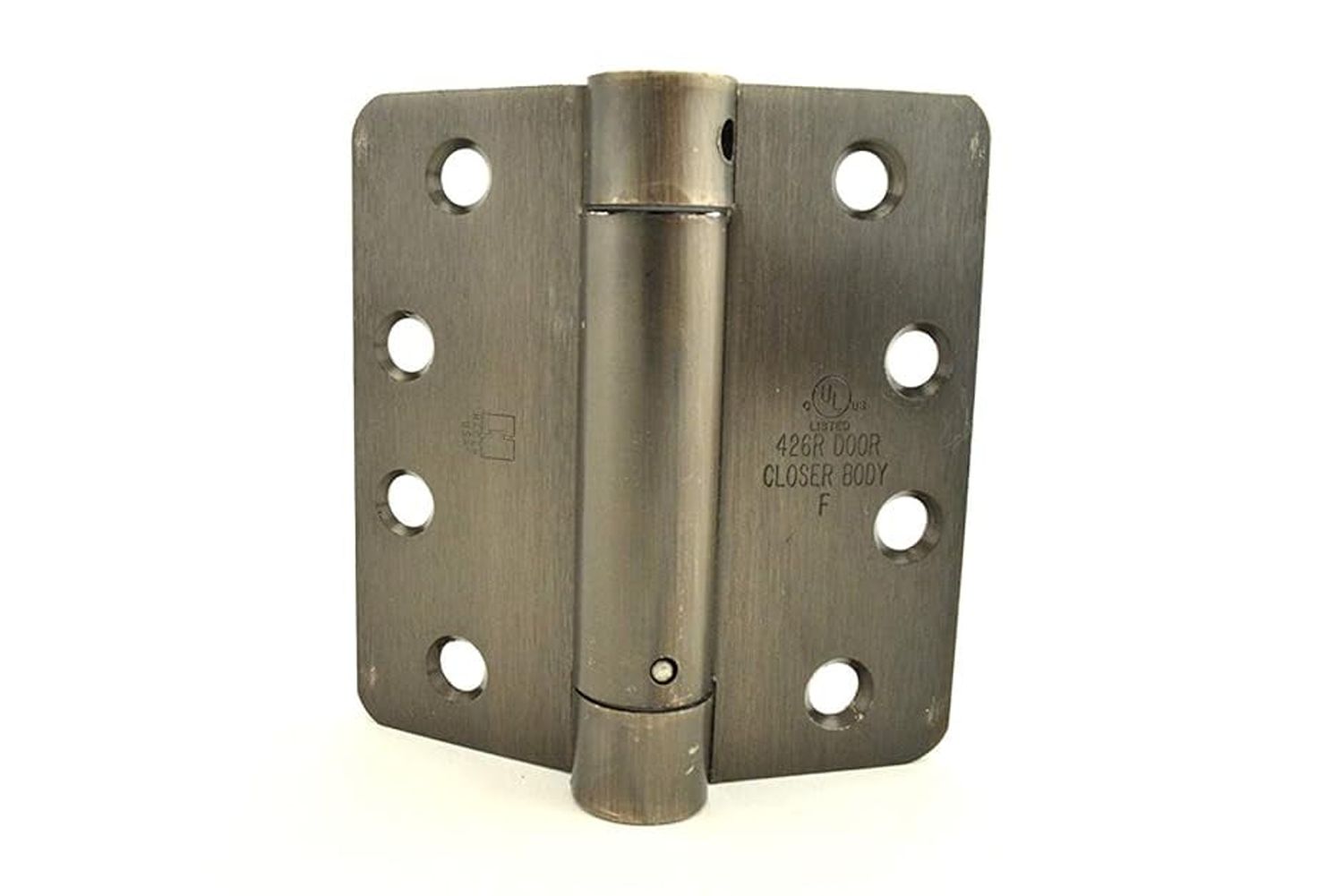 1251410B 4" x 4" Full Mortise Single Acting 1/4" Corner Spring Hinge ...