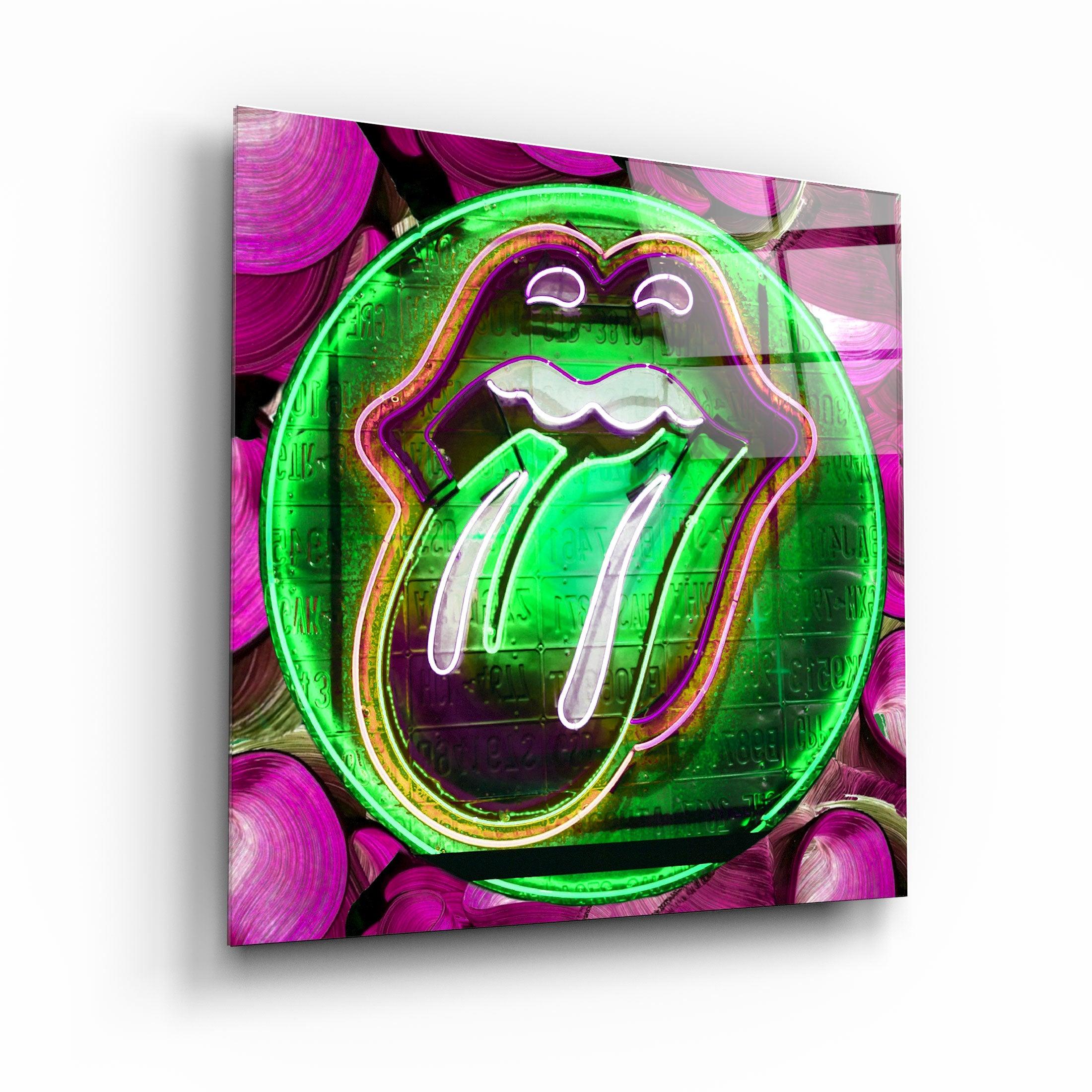 "The Green Pill For a Fun"・Glass Wall Art - Walmart.com