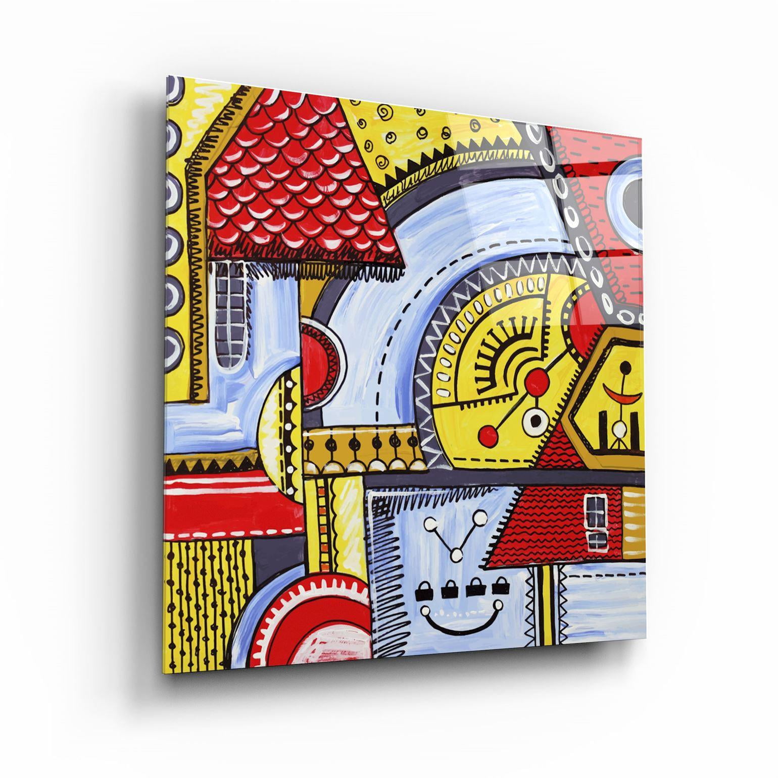 Tikkaa"・Glass Wall Art - Walmart.com