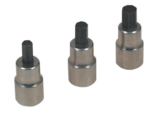 12550 Brake Caliper Bit Set, Three 3/8" square drive sockets with hex ...