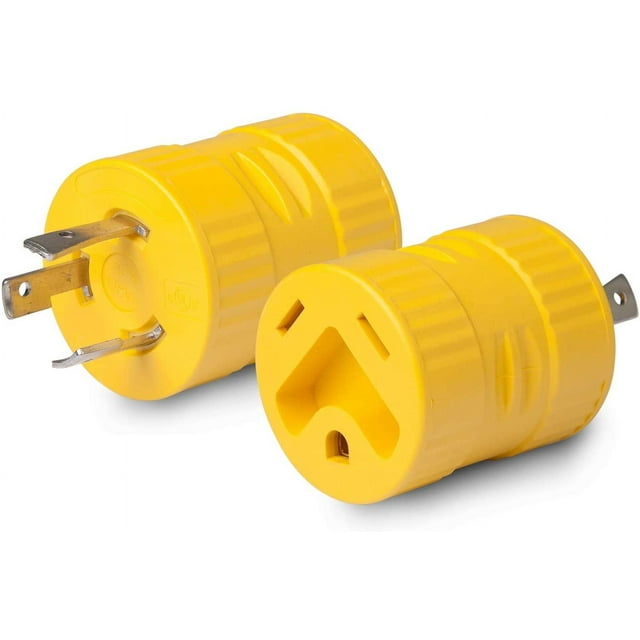 125A Generator Adapter, 30A/125V Connector and 30A/125V Locking Male ...