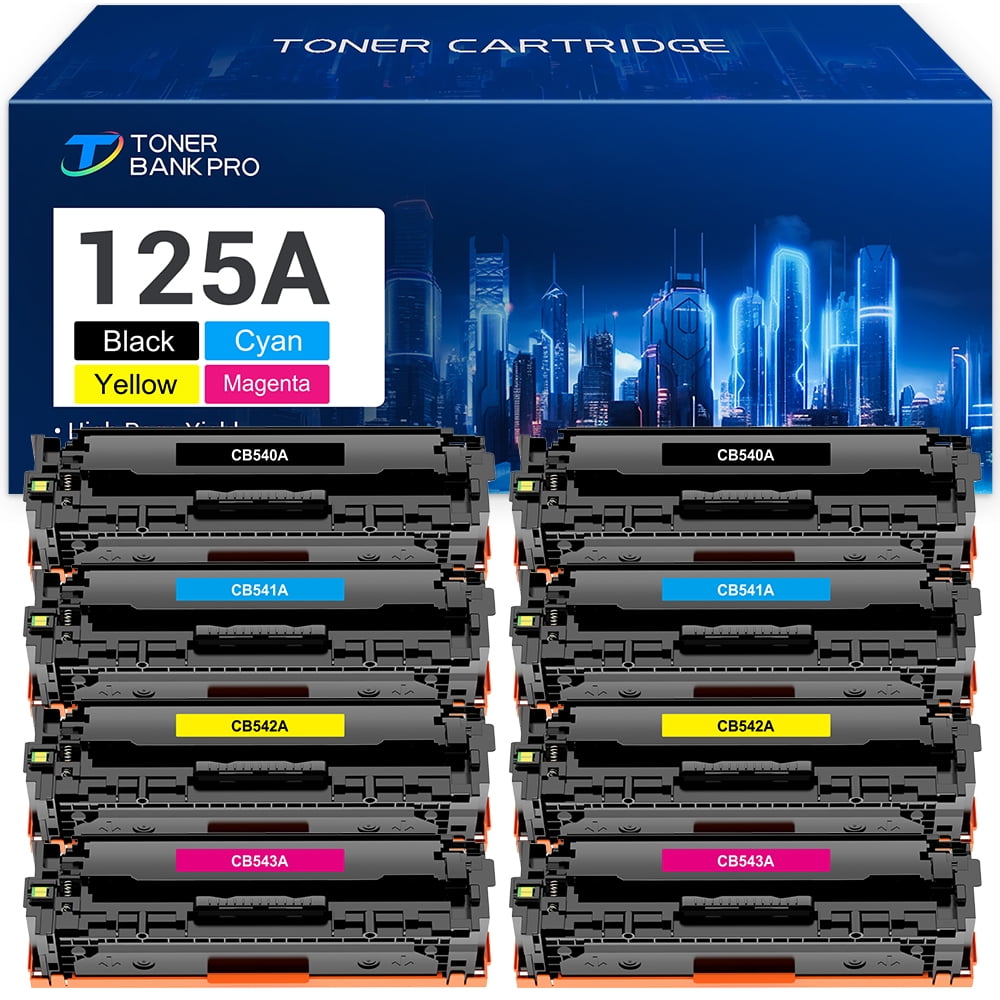 125A Toner Cartridges Compatible for HP 125A 125 A CB540A HP Color ...