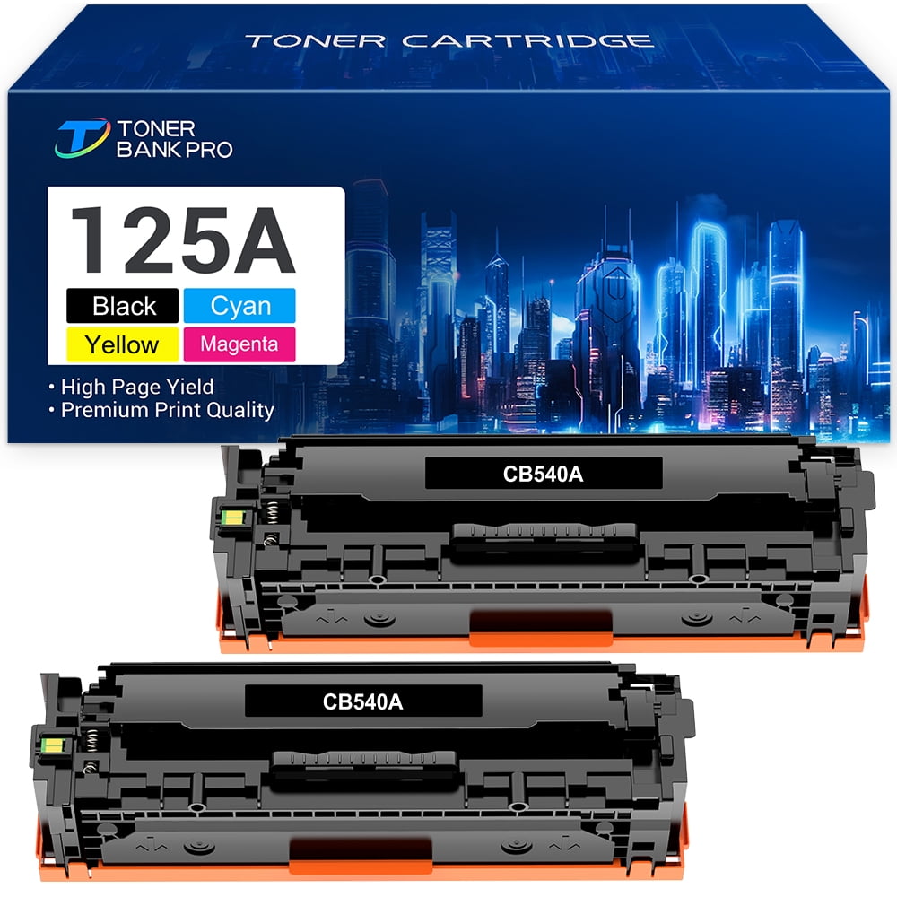 125A Toner Cartridges Compatible for HP 125A 125 A CB540A HP Color ...