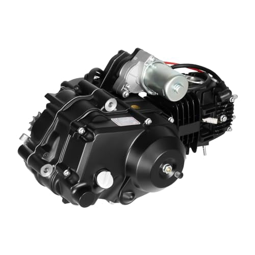 125CC 4-Stroke ATV Engine Motor,Single Cylinder Air Cooling 7.64HP ...
