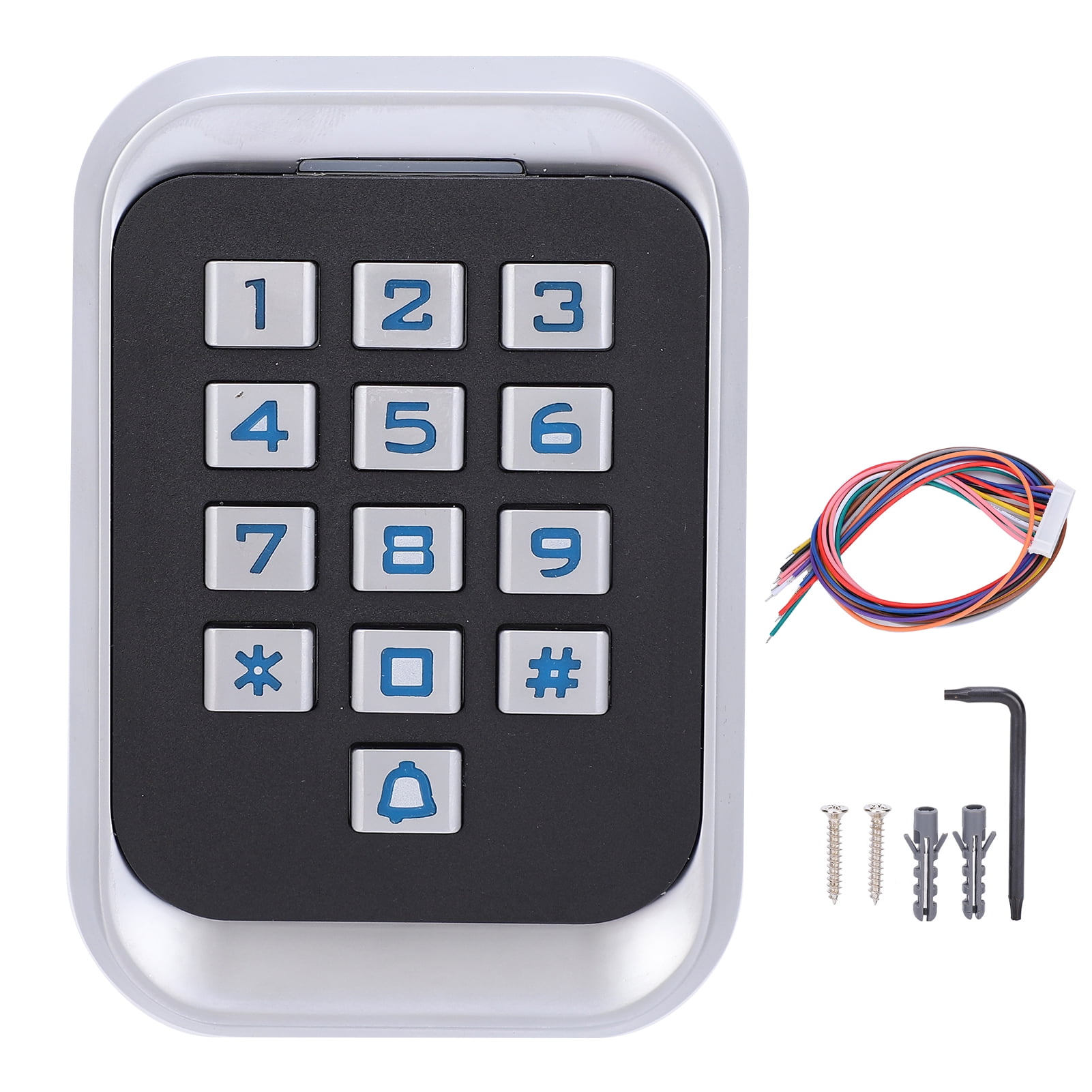 125KHz Access Control RFID Password ID Card Keypad Backlit Support for ...