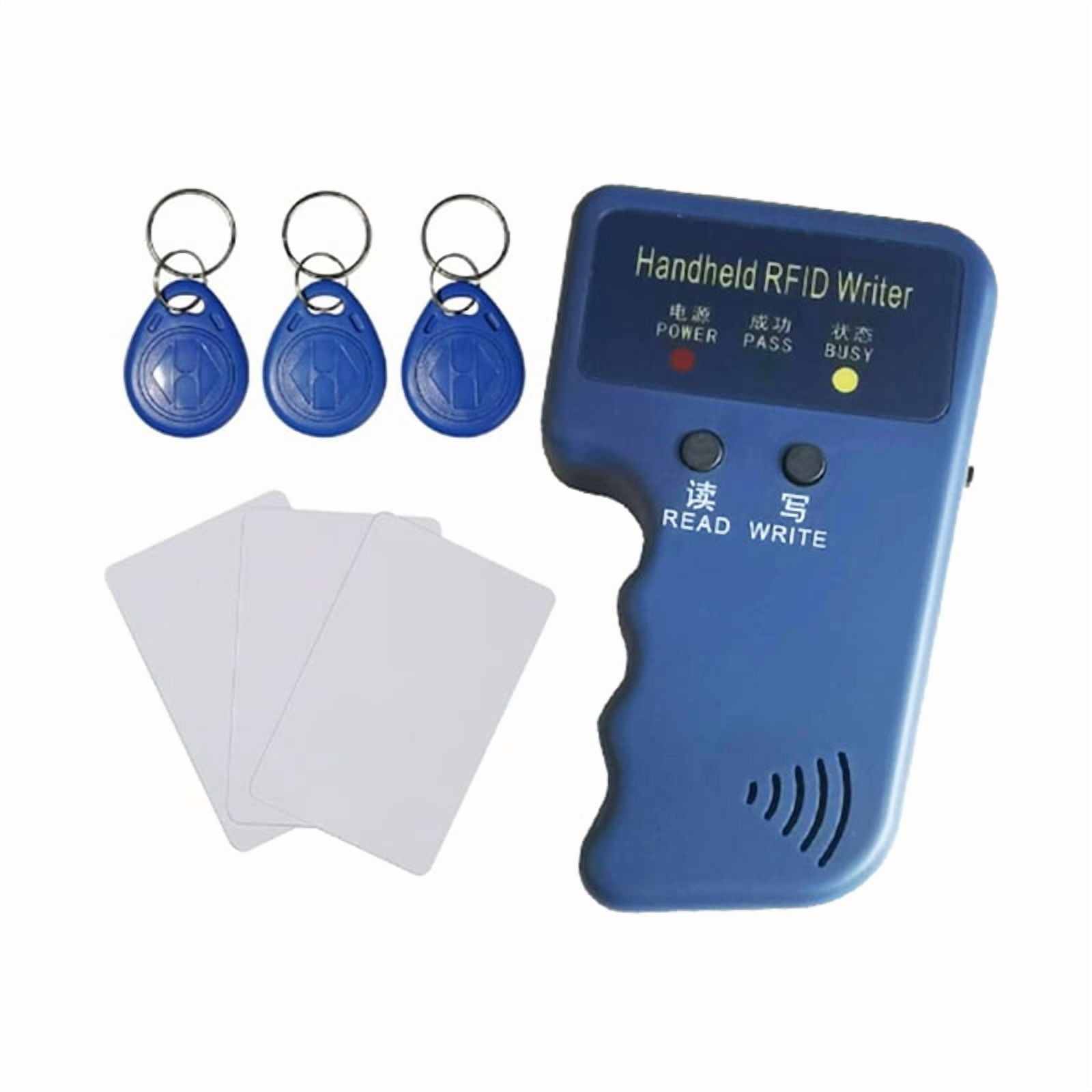 125KHz Card Reader Writer for ID HID and AWID Handheld RFID Copier with ...