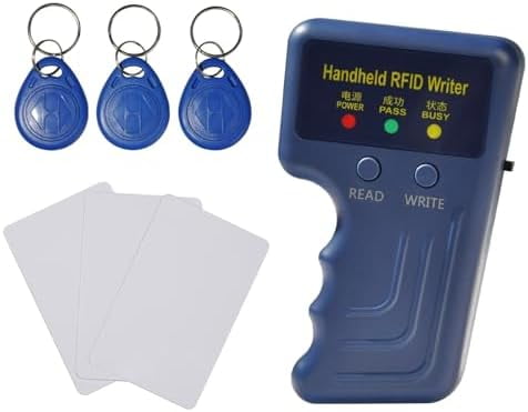 125KHz Card Reader Writer for ID HID and AWID Handheld RFID Copier ...