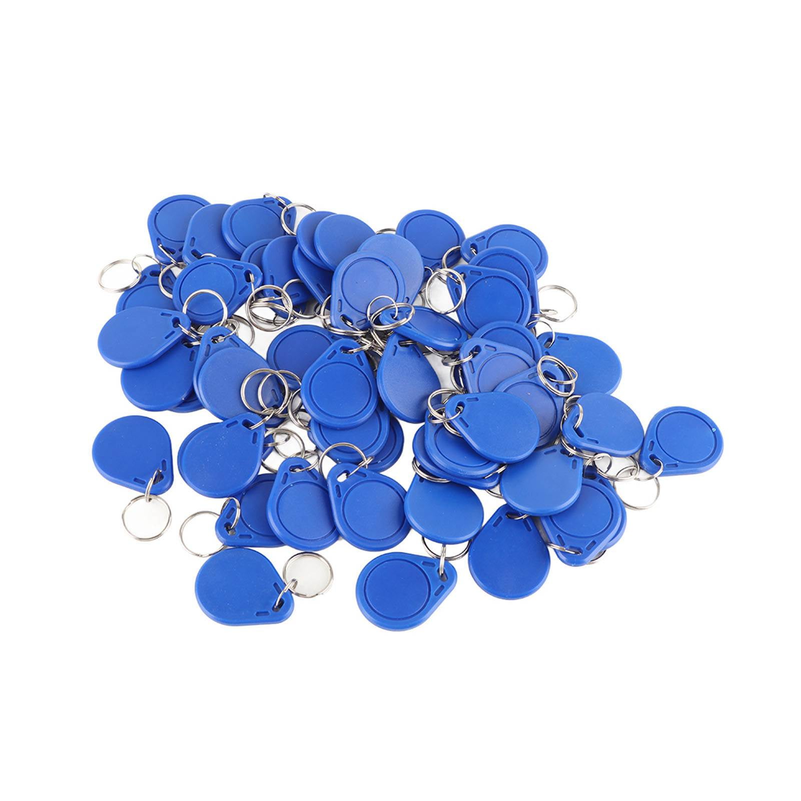 125KHz RFID EM4100 Access Control Card Tag Token Keychain Keyfob ID ...