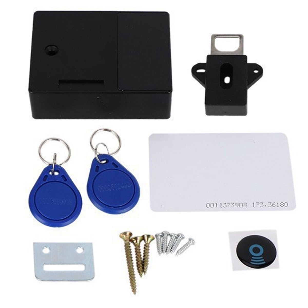125KHz Smart Cabinet Lock, Electronic RFID Card Opening for Wardrobe ...