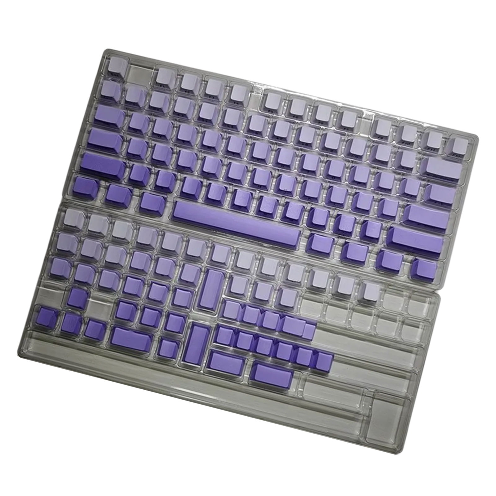 125Keys Original Height Dye Sublimation Gradients Keycaps Top/Side ...