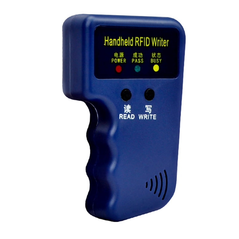 125Khz RFID Card Reader Handheld Copier Writer Duplicator Programmer ID ...