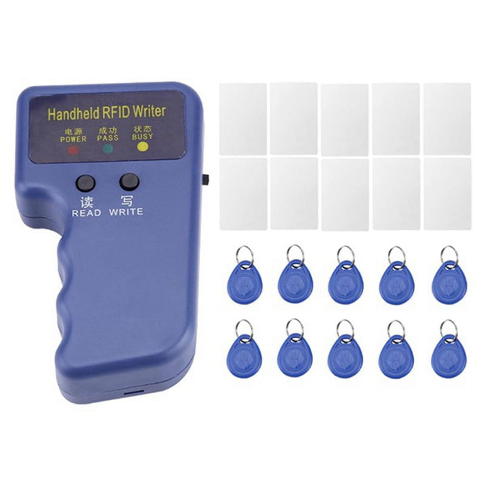125Khz RFID Reader Writer Handheld HID RFID Copier RFID Duplicator for ...