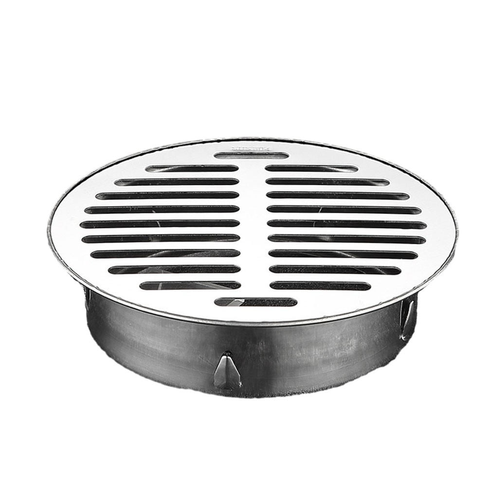 125MM Stainless Steel Floor Drain Outdoor Roof Anti-Blocking Floor ...