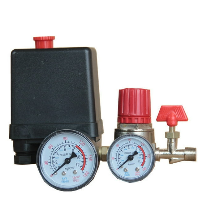 125Psi Air Compressor Pressure Valve Control Manifold Regulator ...