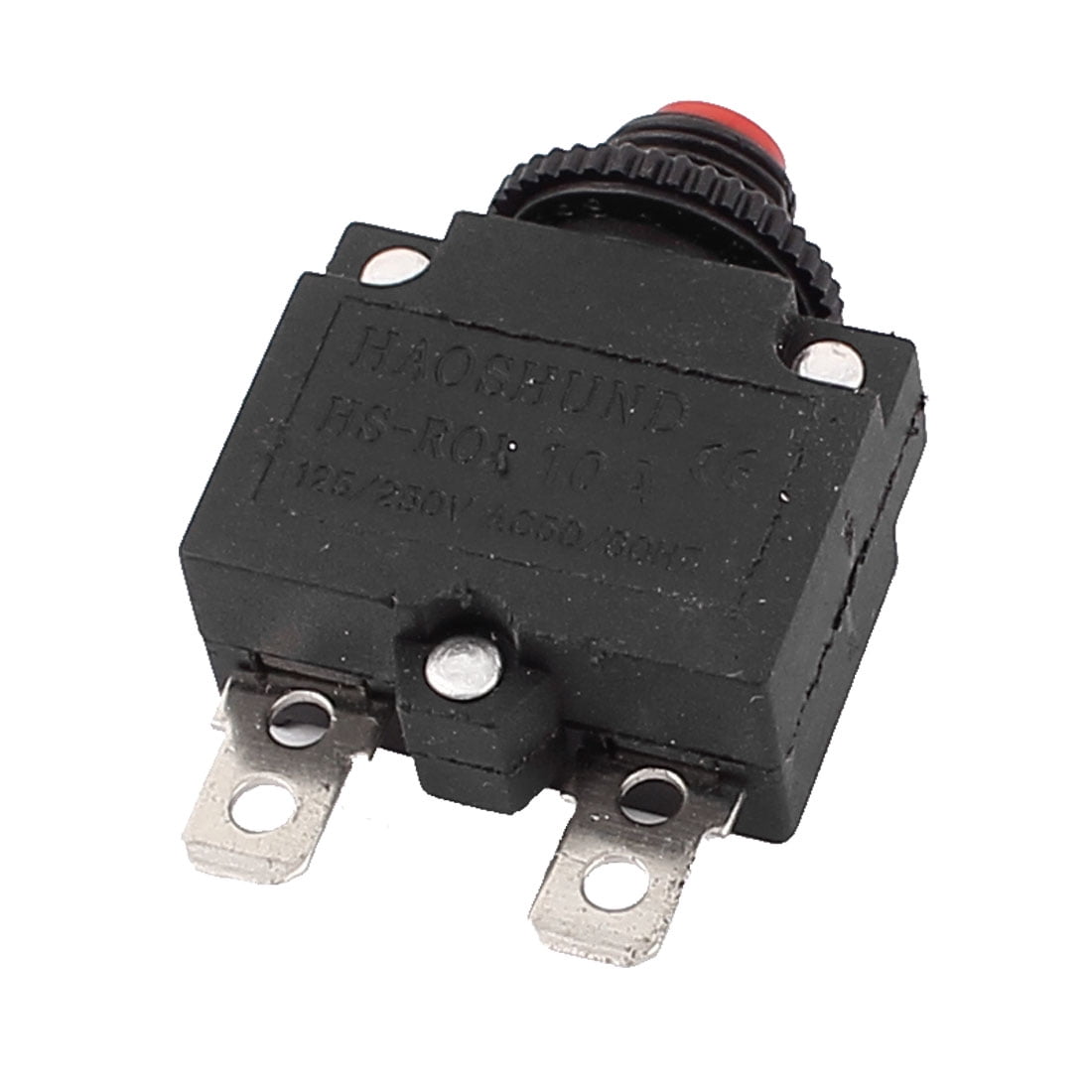 125V/250V 10A Air Compressor Thermal Overload Protector Circuit Breaker ...