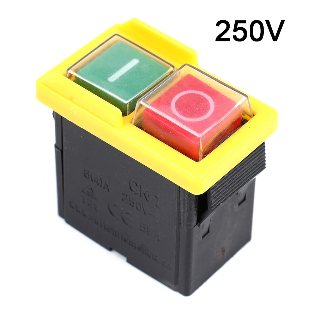 125V/250V 6A Electromagnetic Switch 4-Pin Suitable for Power Tool Start ...