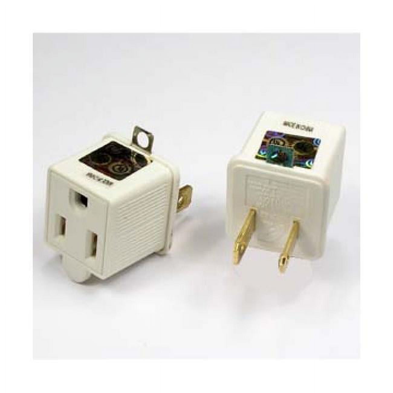 125V, 3 Prong To 2 Prong Adapter - Walmart.com