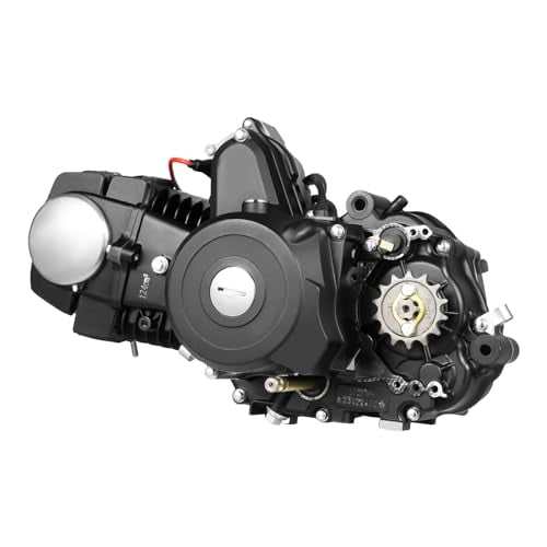 125cc 4-Stroke Engine Motor Complete Kit, Electric Start ATV Motor Semi ...