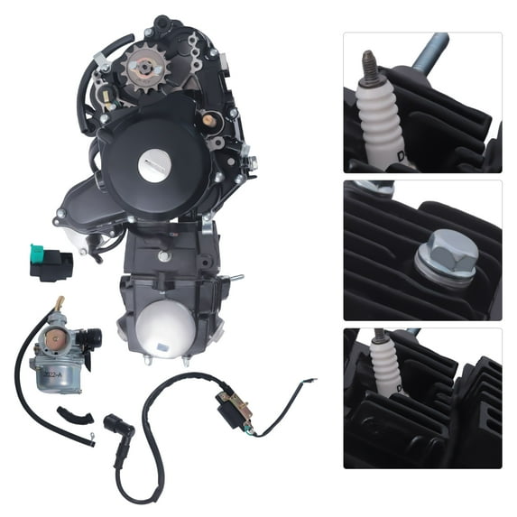 125cc Motor Engine for HONDA CRF50, XR50, Z50, CT70, 110cc, Kick Start ...
