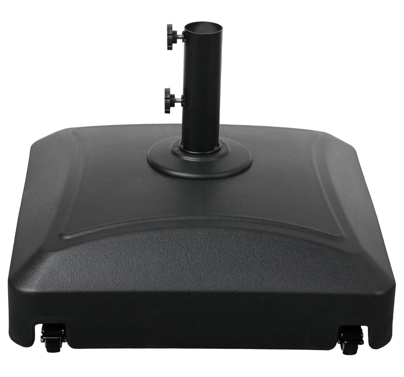 125lb Capacity Fillable Mobile Patio Umbrella Base with 4 Wheels, 2 ...