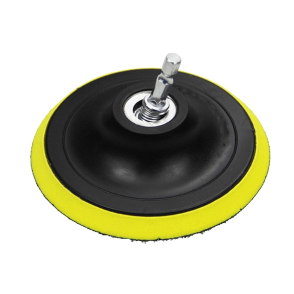 125mm Polishing Pad M10 Connecting Rod Set Hook And Loop Buffing Wheel ...