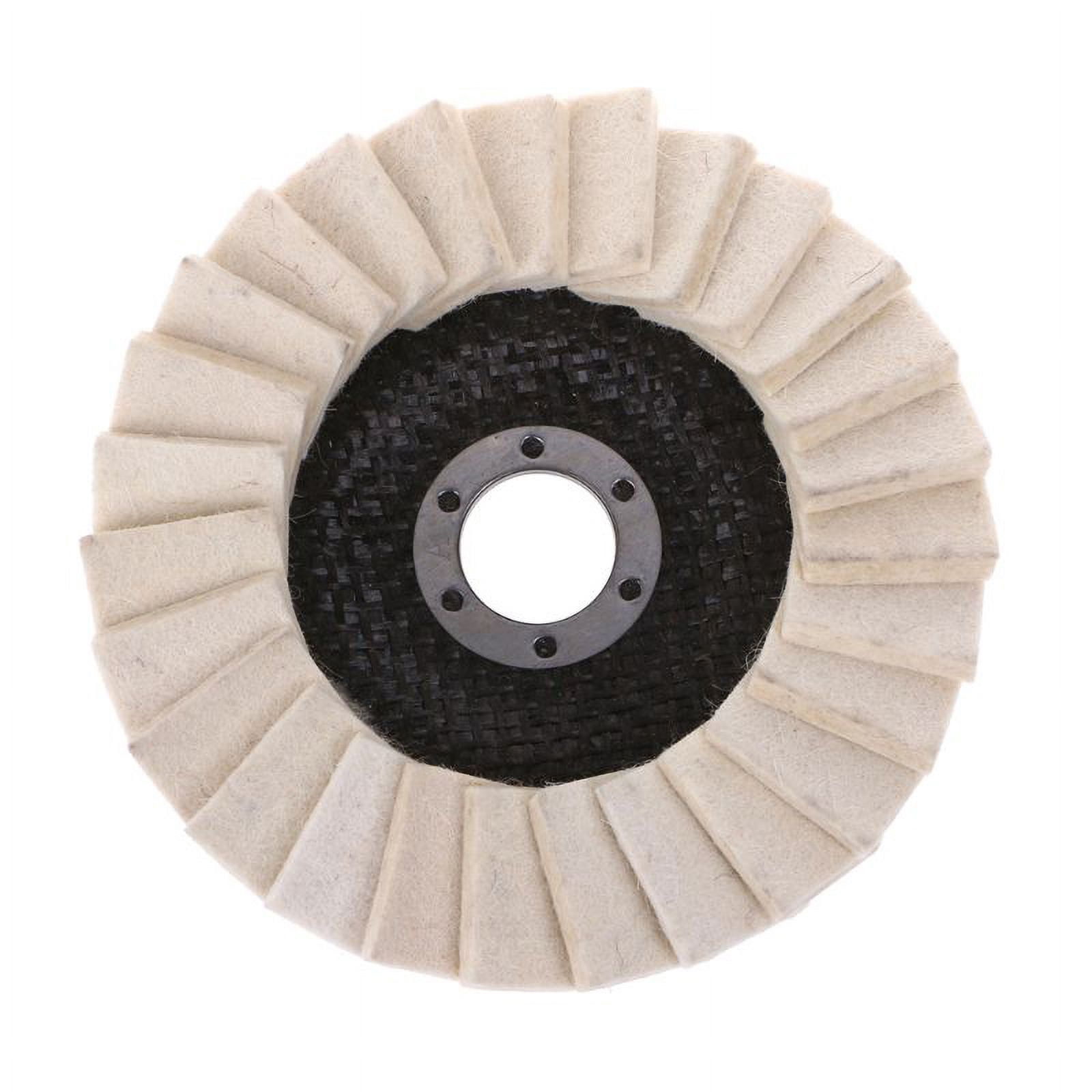 125mm Wool Felt Surface Polishing, Suitable for Angle Grinder Polishing ...