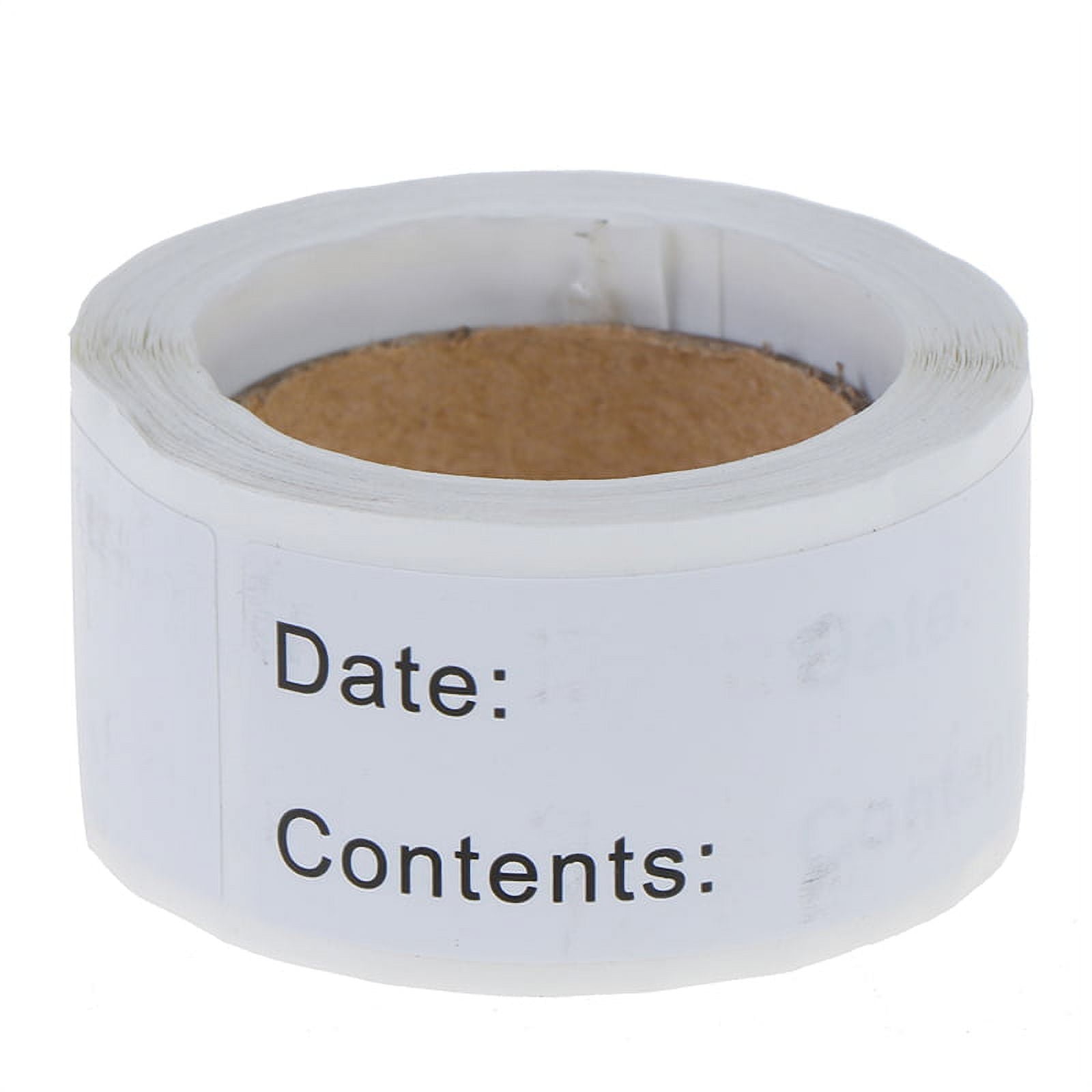 125pcs Food Storage Labels Refrigerator Freezer Labels Adhesive Label ...