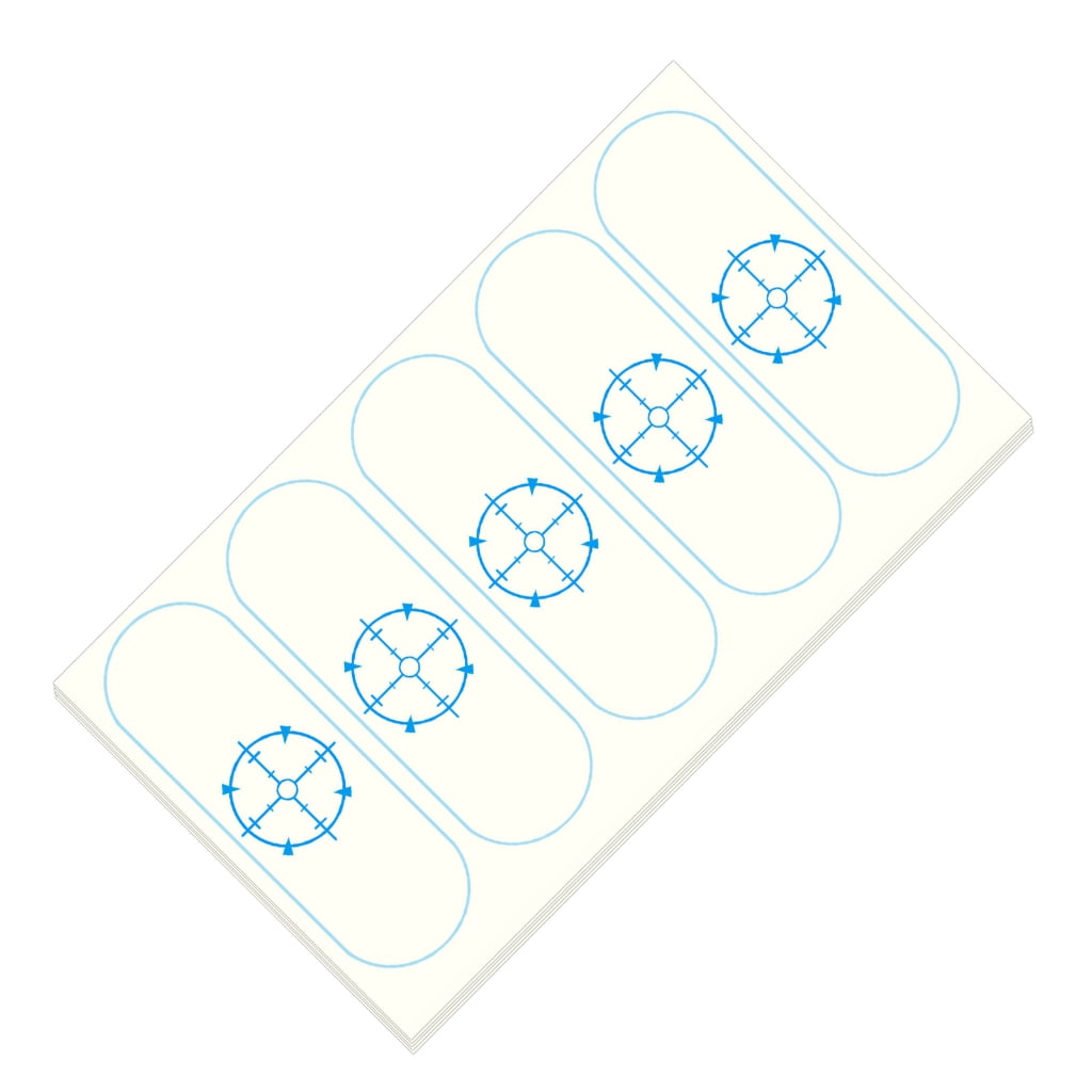 125pcs Golf Swing Tape for Swing Practice Golf Impact Tape Labels ...