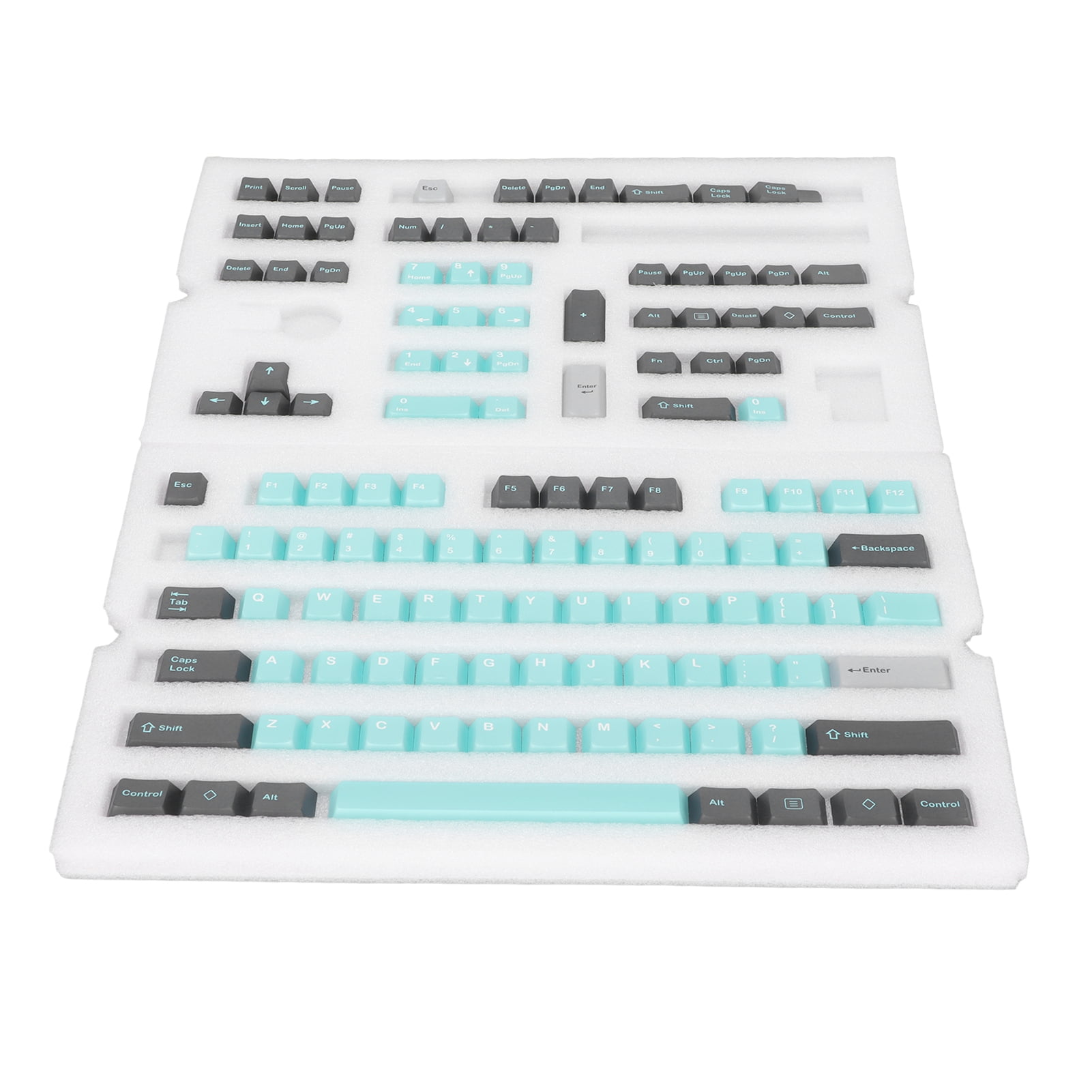 126-Keys for Mechanical Keyboards, Cherry Profile, Enhanced English ...