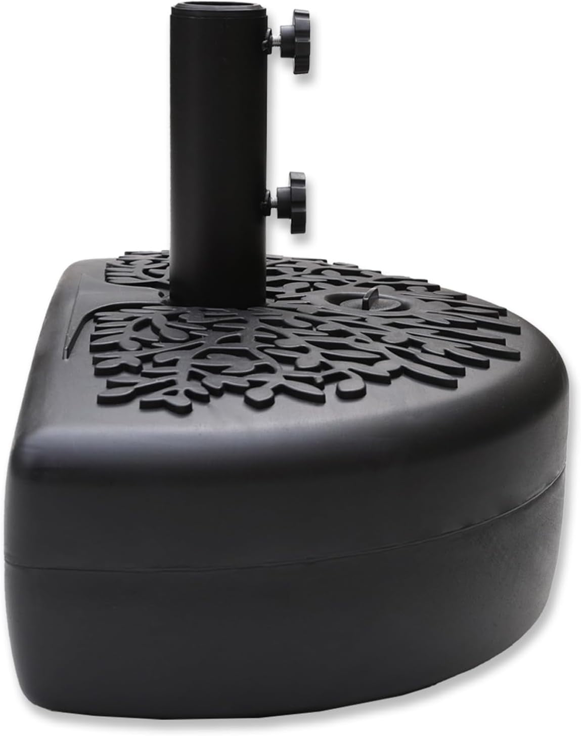 126 Lb Half Round Heavy Duty Water Fillable Base Stand for Patio ...