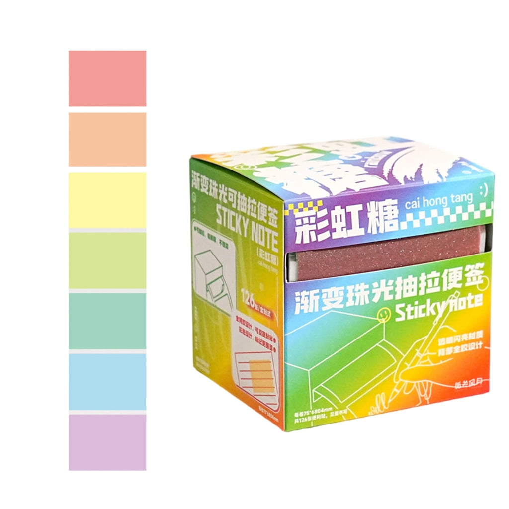 126 Sheets Cute Writing Notes Paper Small Pull out Note Pad, Writing ...