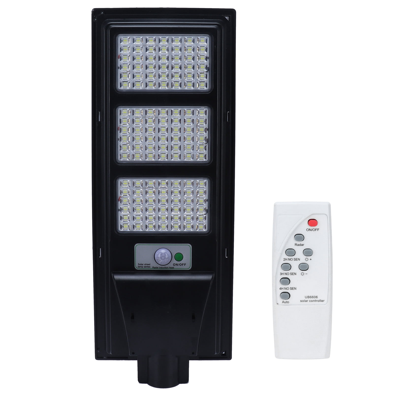 126LED Solar Street Light 200W Radar Sensor Induction Lamp for Outdoor ...