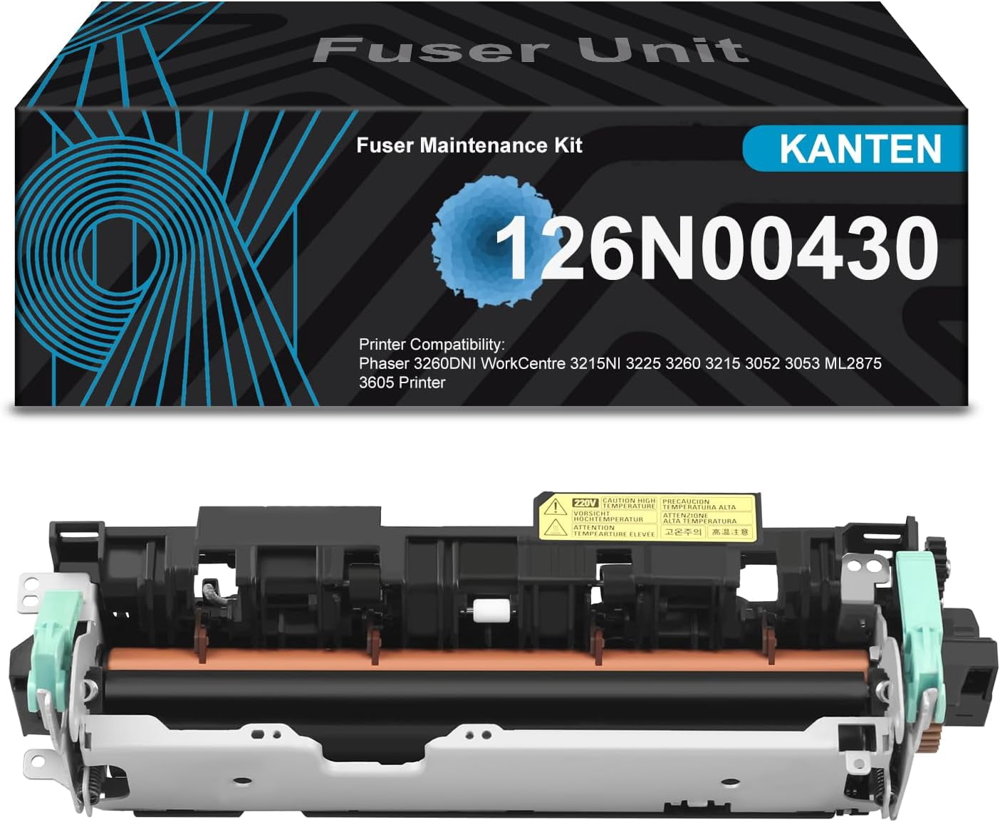 126N00430 126N00431 Fuser Unit (110V) Compatible for Phaser 3260DNI ...