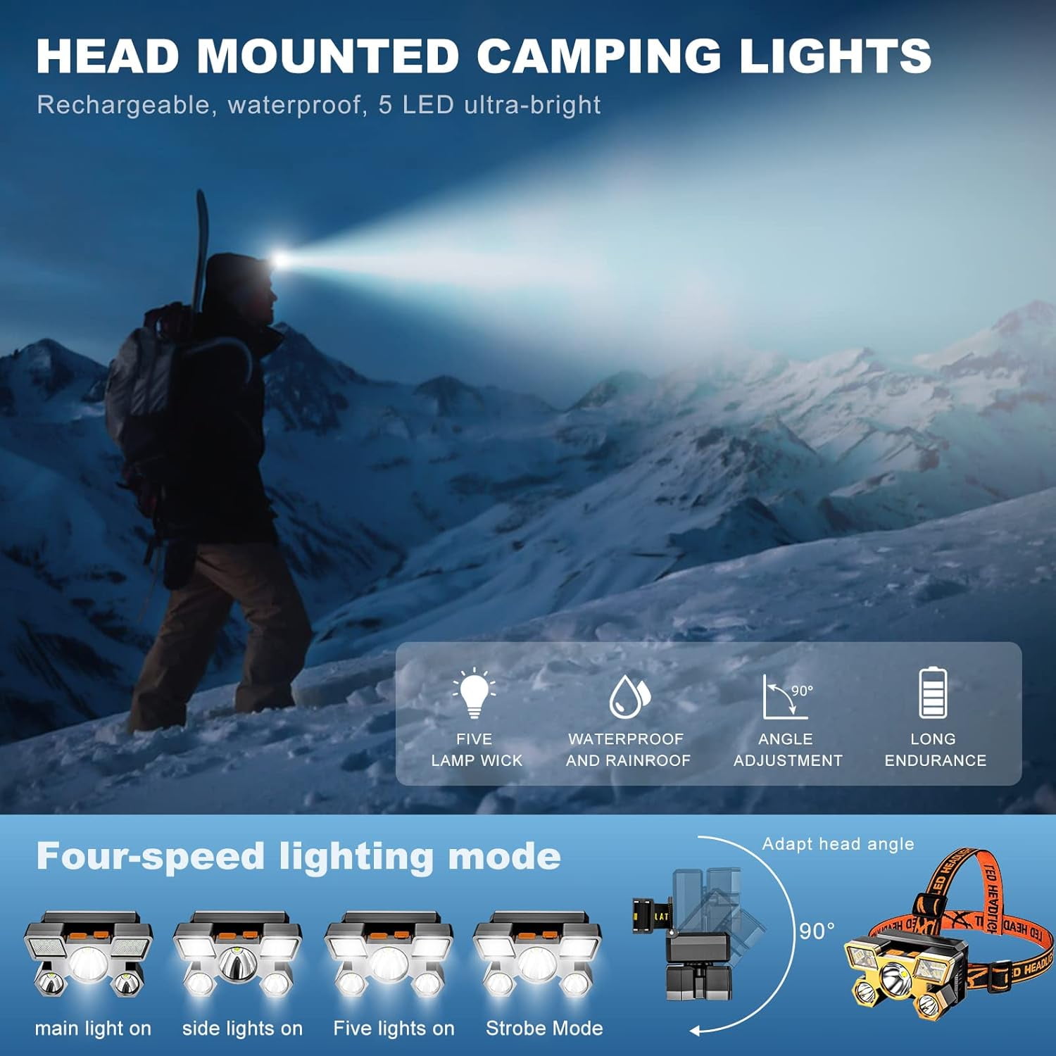 126pcs Roadside Emergency Car Kit - Auto Safety Kit Vehicle Outdoor ...