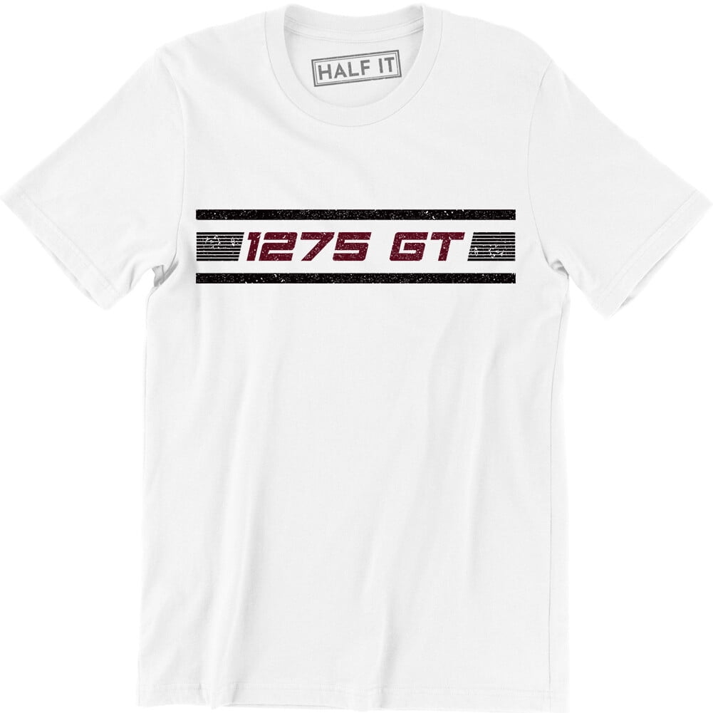 1275 GT Stripe Shirt 80s Classic Race car 1275cc Men's T-shirt Tee ...