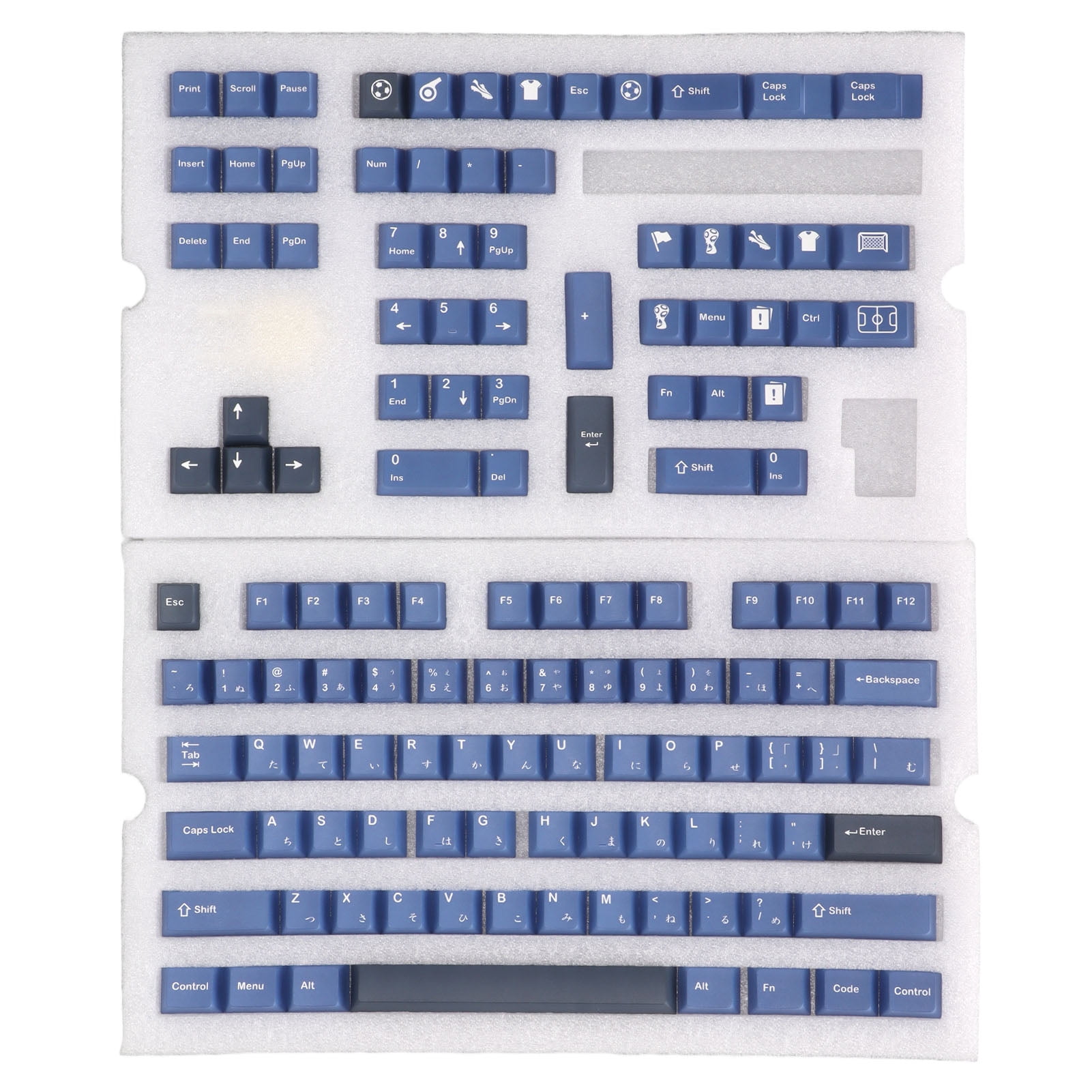128 Keys, Cherry Profile, 5-Sided Sublimation for Custom Mechanical ...
