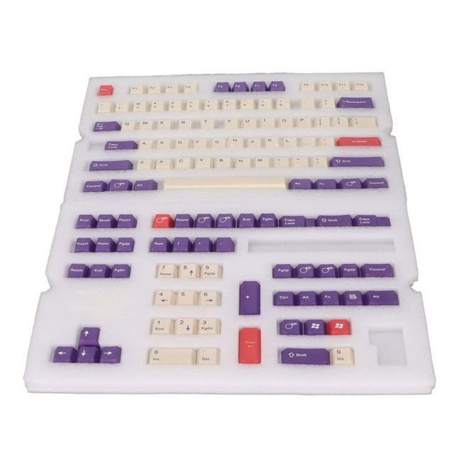 128 Keys, Fade-Resistant, Durable Design for Enhanced Typing Experience ...