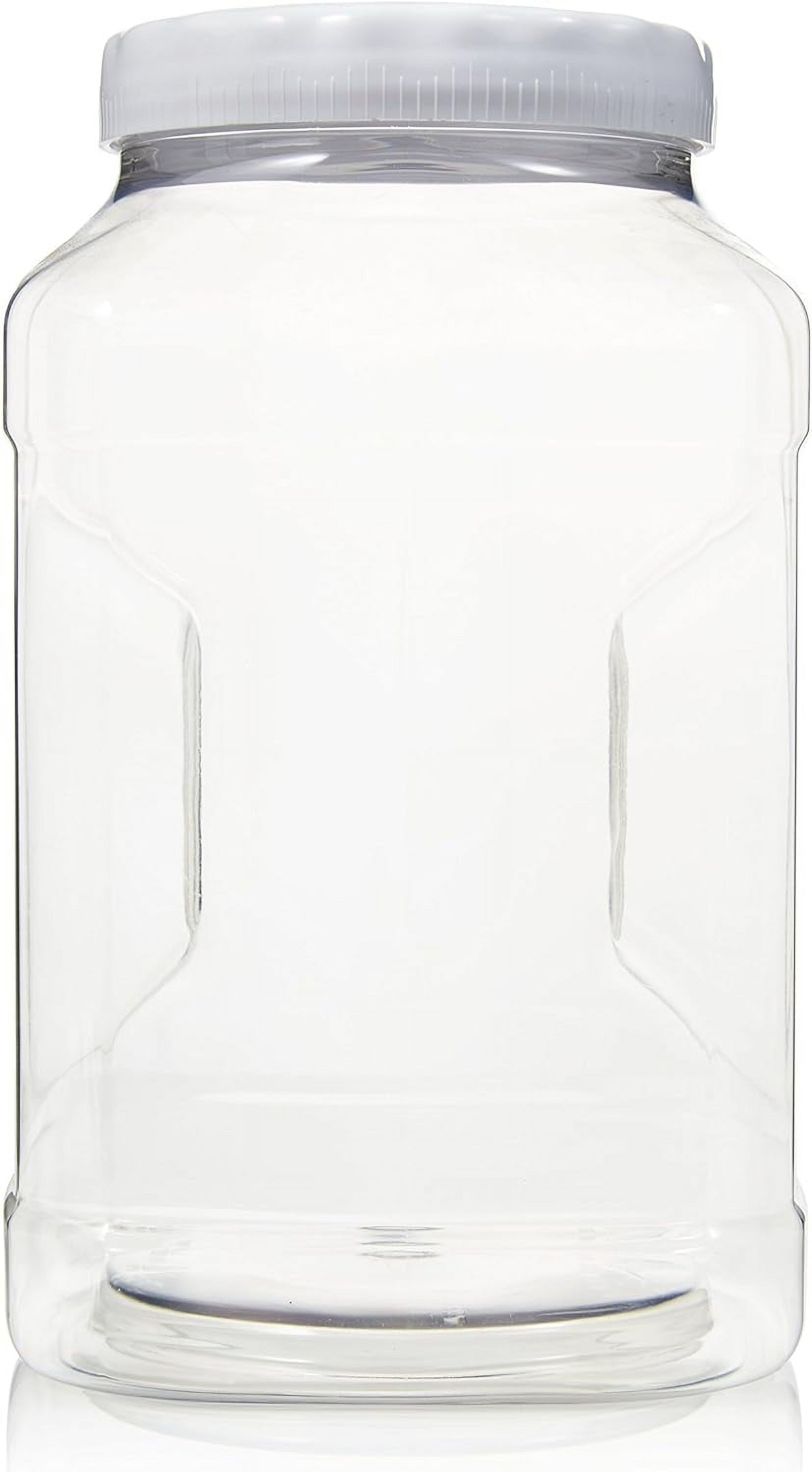 128 oz Stackable Stor Keeper Airtight Storage Containers with Lids, 1 ...