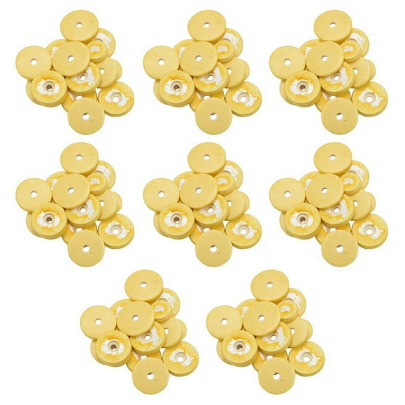 128 Pcs Flute Leather Pads Replacement Exquisite Wind Instrument,128 x ...