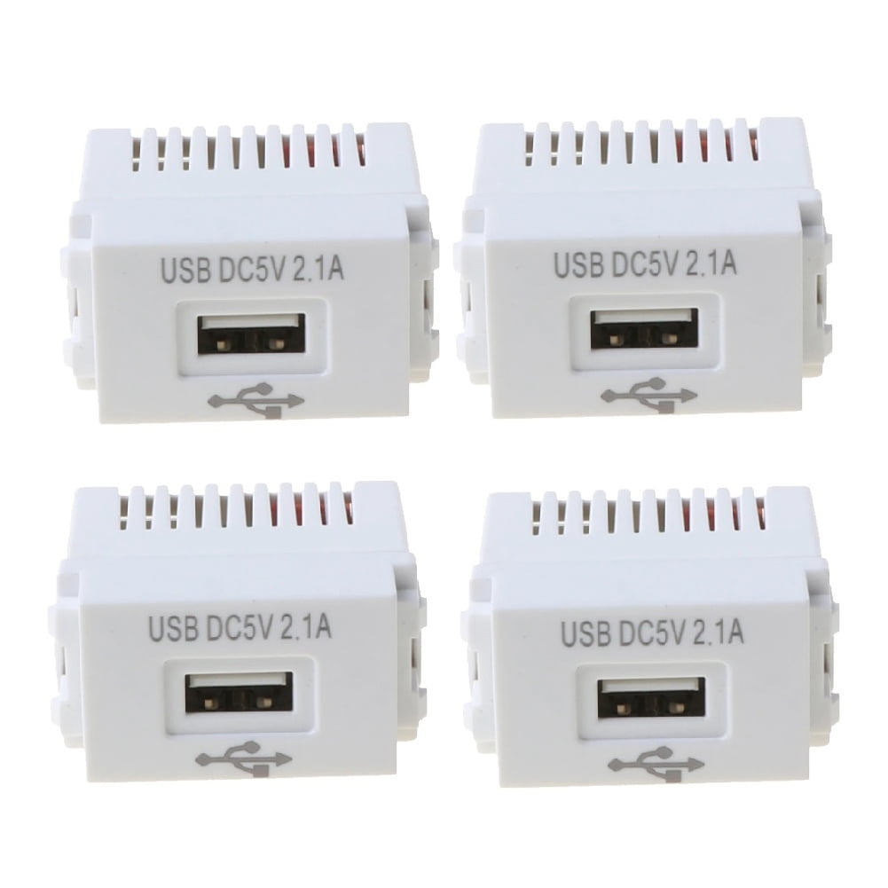 128 Type 2.1A Mobile Phone Charging Panel USB Power Module 220 V to 5V ...