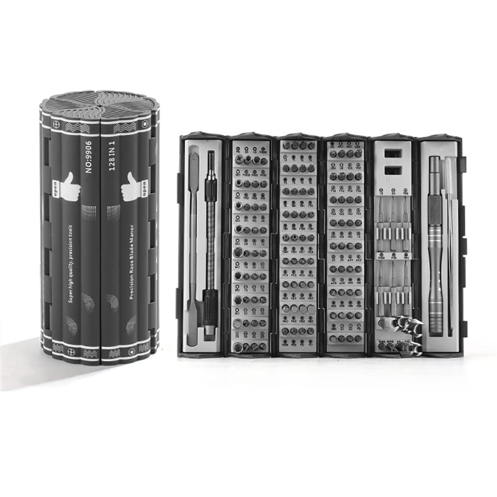 128 in 1 Precision Electric Screw Set Phillips Torx Magnetic ...