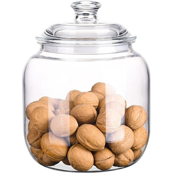 128 oz Unbreakable & Dishwasher Safe Airtight Food Storage Canister | 1 ...