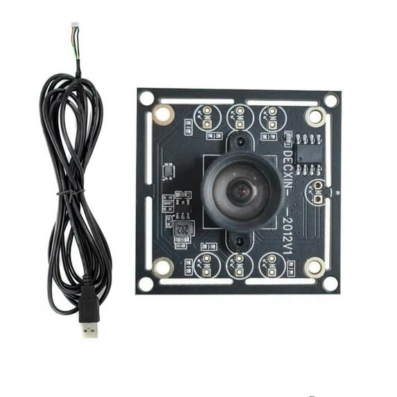 1280x720 OV9732 USB Camera Module 1MP 100 Degree Fixied Focusing Lens ...