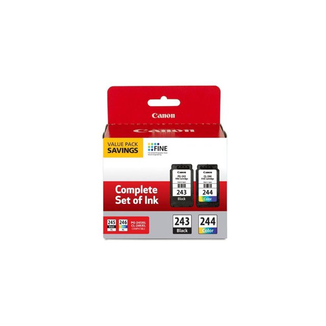 1287C006 CL-244 PG-243 Ink Black/Color - Walmart.com