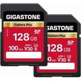 128GB SD Card 2-Pack, Camera Plus, UHS-I U3 Class 10 SDXC Memory Card ...