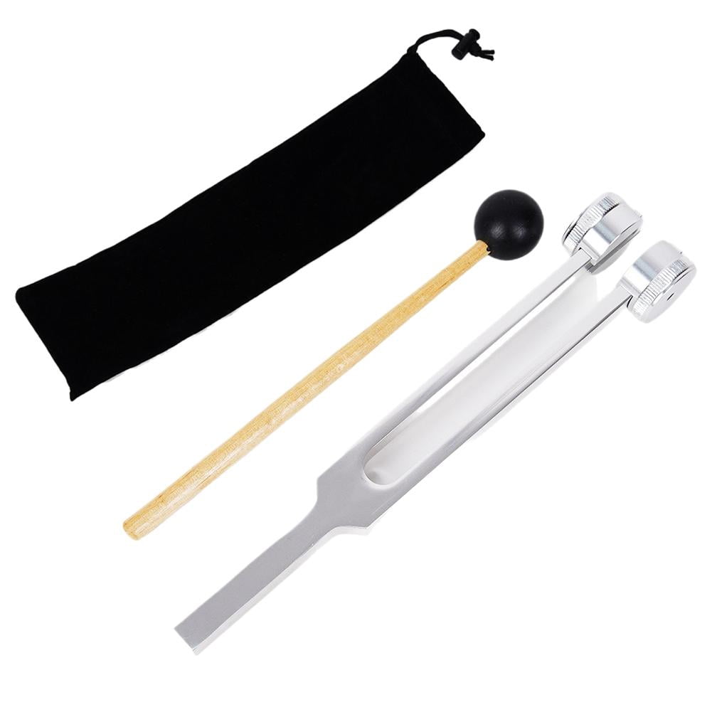 128Hz Tuning Fork Set, Sound Therapy & Meditation Tool, Aluminum Alloy ...