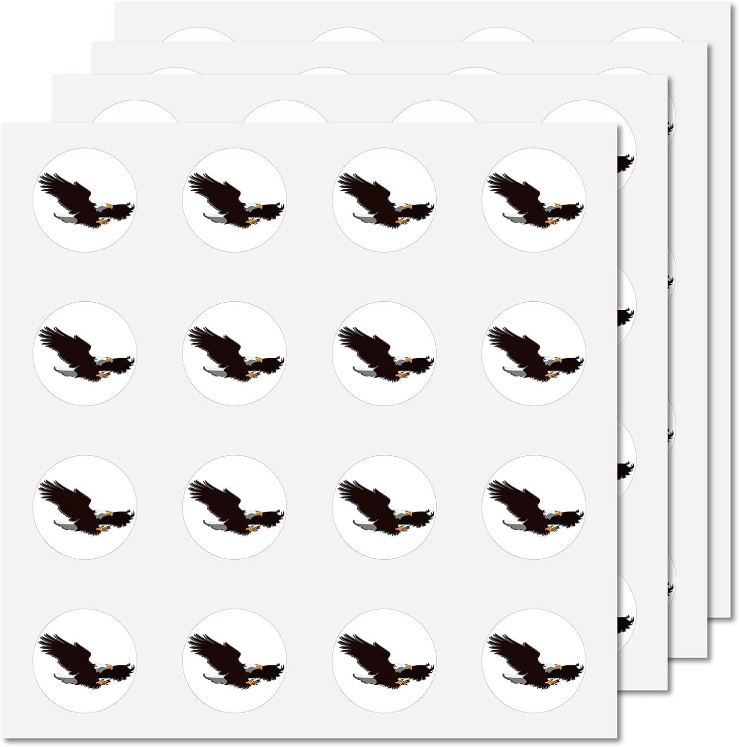 128Pcs Bald Eagle Stickers Planner Stickers Animal Vinyl Decals ...