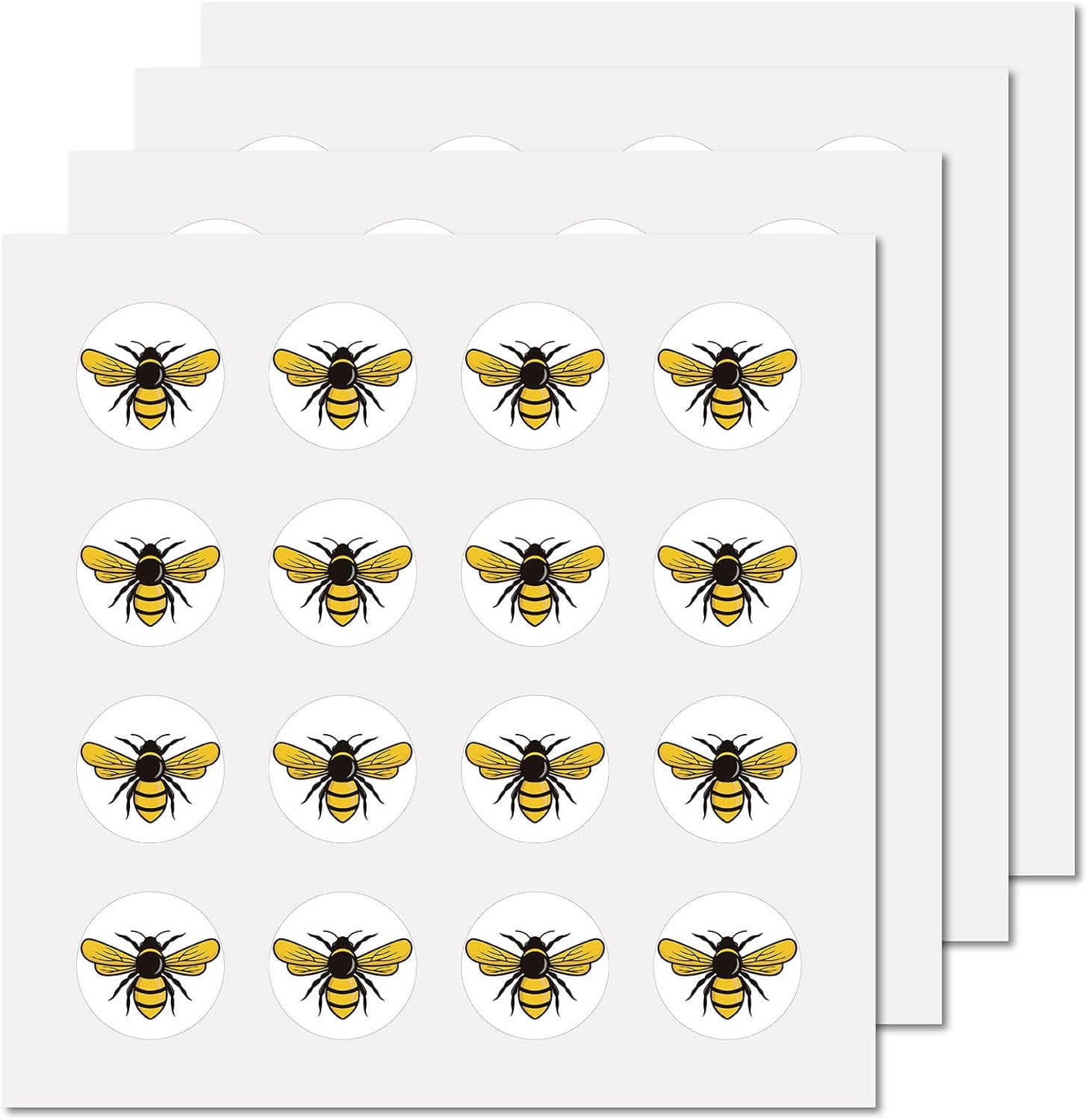 128Pcs Bee Planner Stickers Cartoon Vinyl Decal Self-Adhesive ...